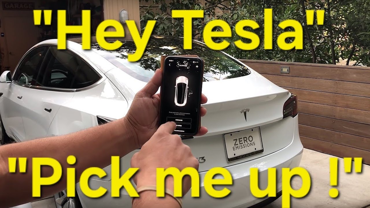 Quick Tesla Summon Test Actually smart summon? 12.3.3 FSD EAP ...