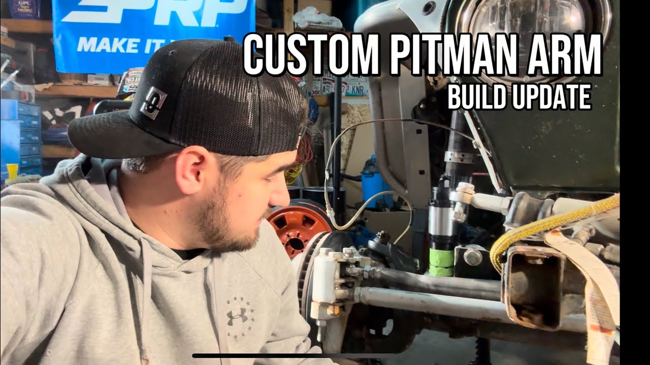 Building a Custom Pitman Arm for my TJ6 Build - YouTube