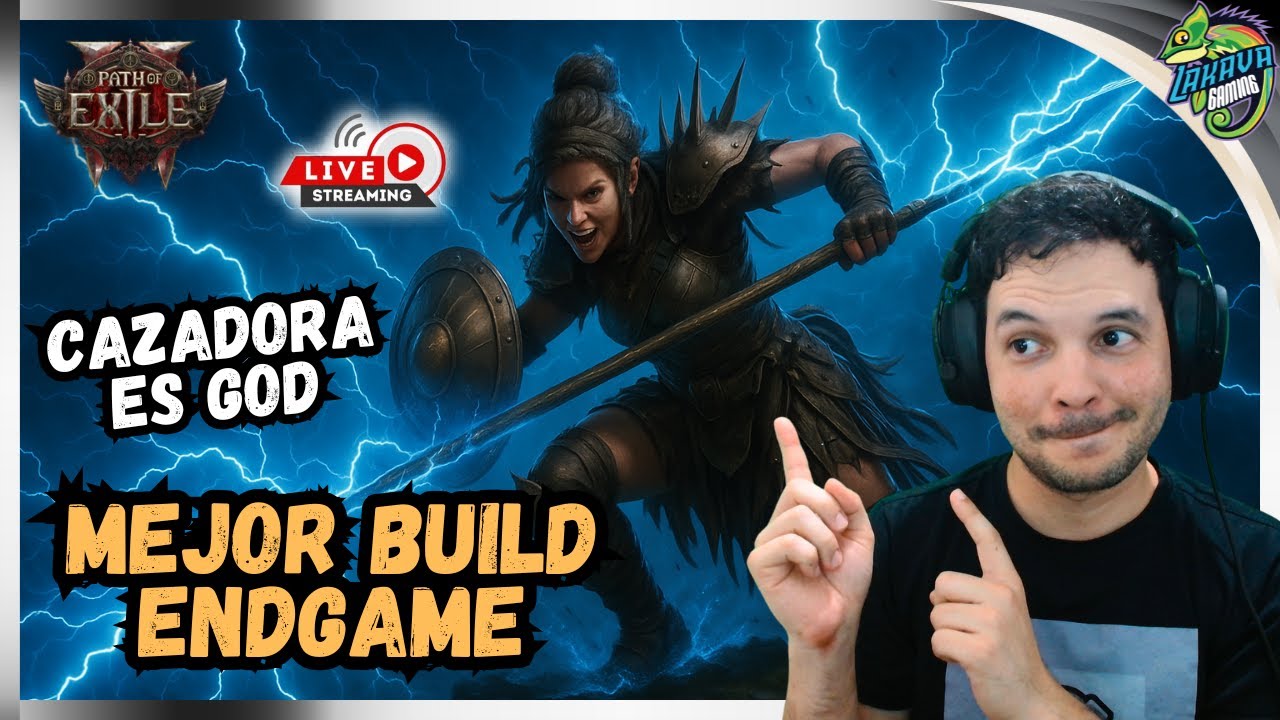 🔴En Vivo🔴 Farmeo Mapas T15 con Cazadora Lanza de Rayo : La Mejor Build ...