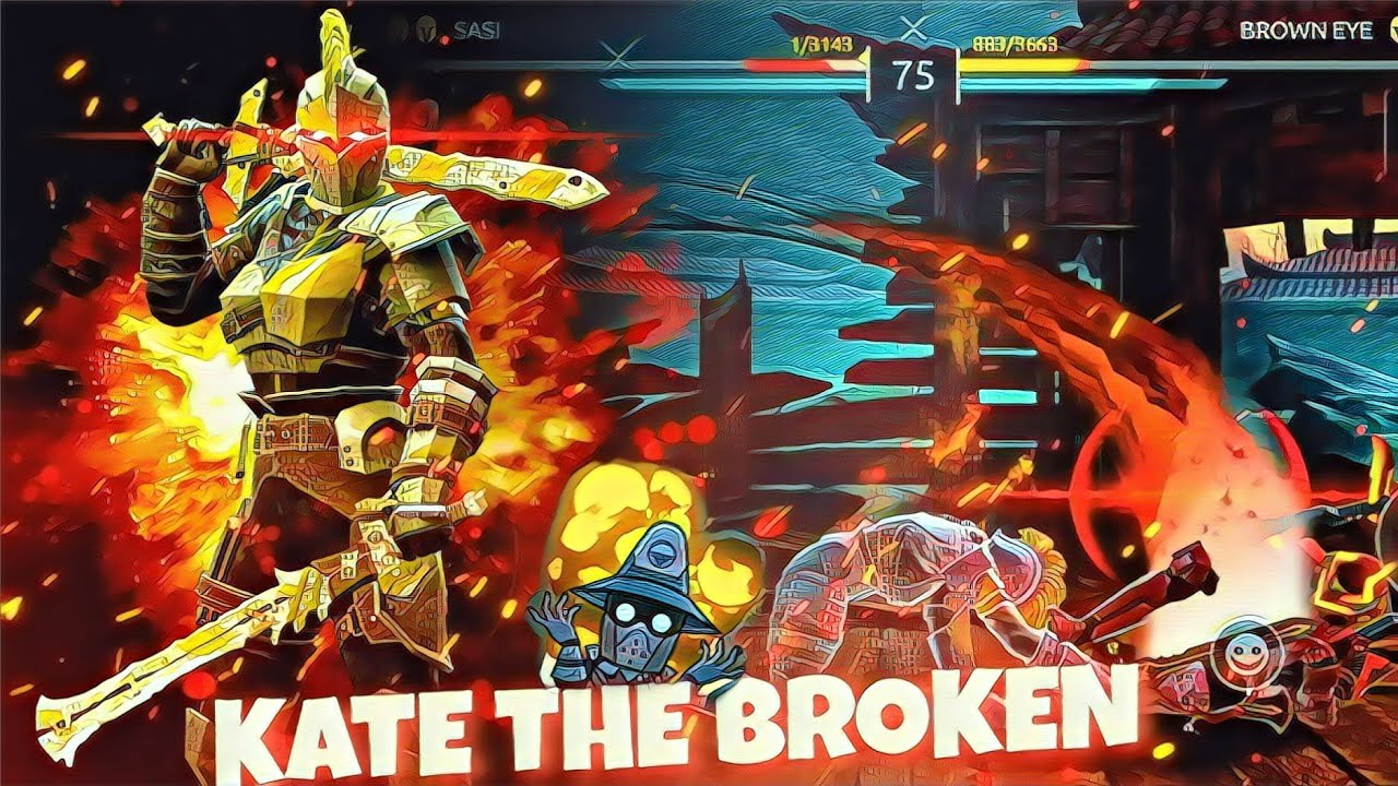 KATE THE BROKEN 😳 || Shadow Fight Arena || - YouTube