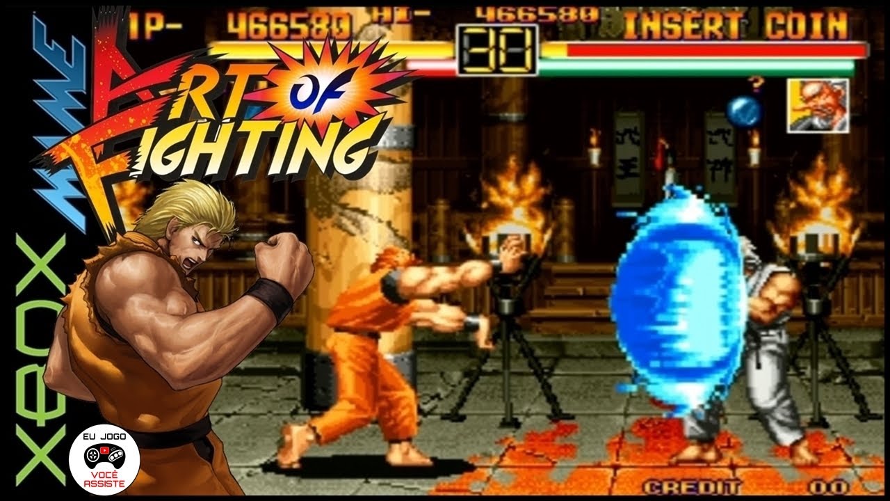 ART OF FIGHTING RYO SAKAZAKI SEM CONTINUE / SEM BONUS LIFE / SEM BONUS ...
