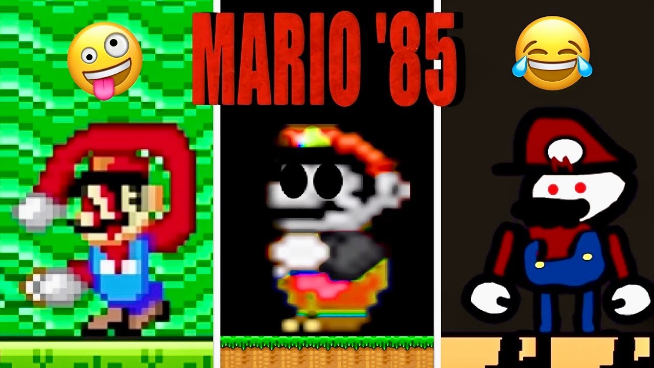 Mario '85 PC Ports/EXE Versions Comparison [JOKE EDITION] - YouTube