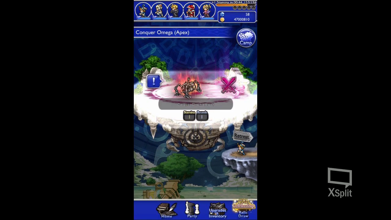 [FFRK] Omega (Apex) - Master Clear (Solo Raid) - YouTube