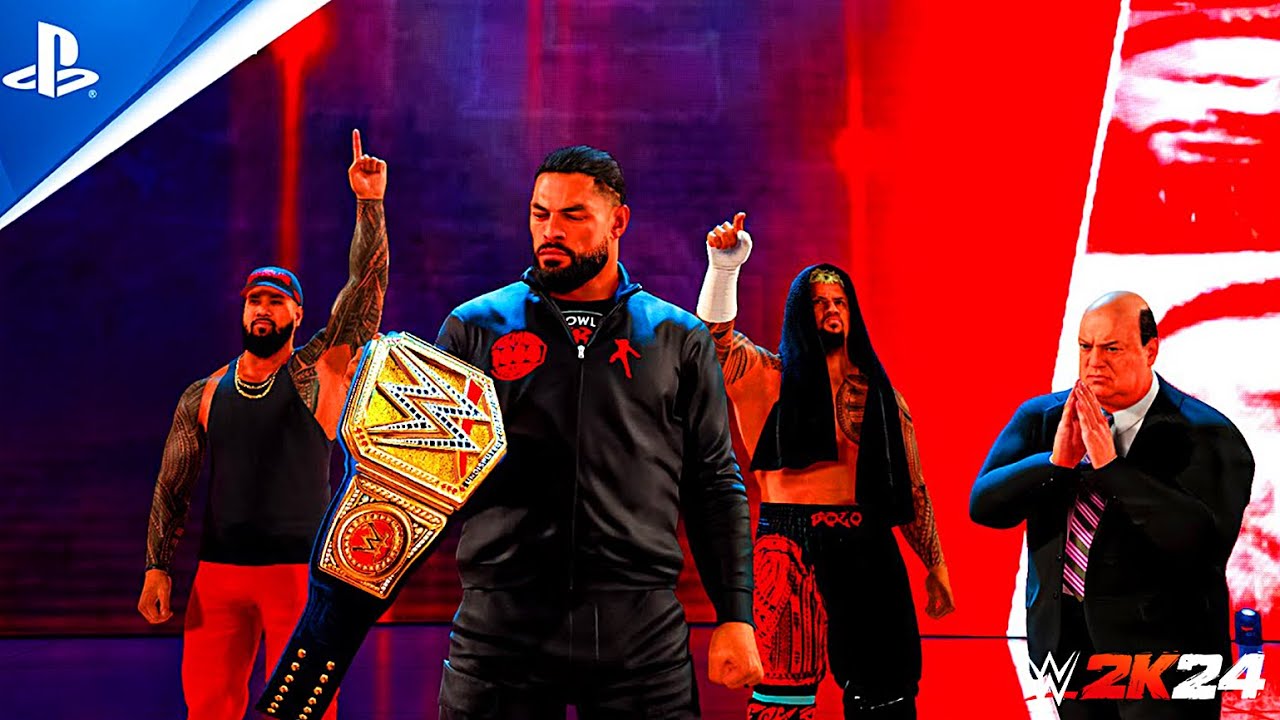 Roman Reigns Entrance | WWE 2K24 - YouTube