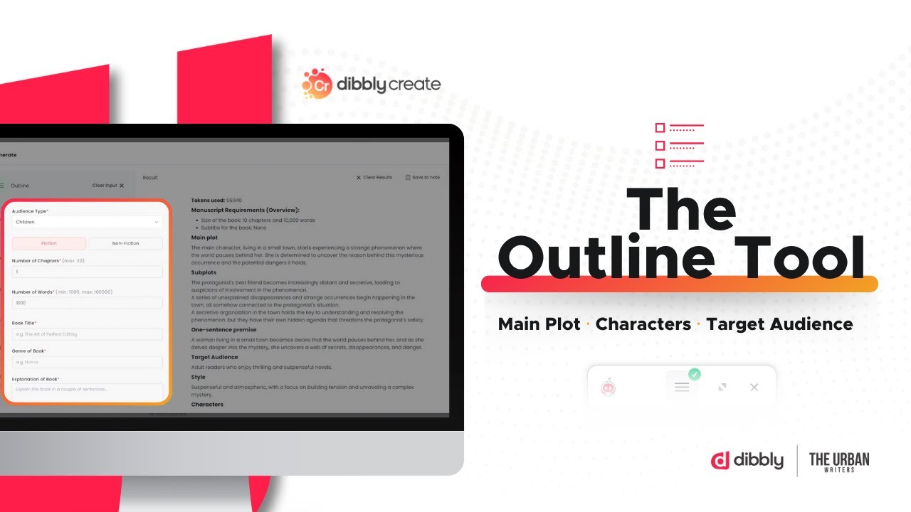 AI-Powered Speedy Book Outlines with Dibbly Create - YouTube