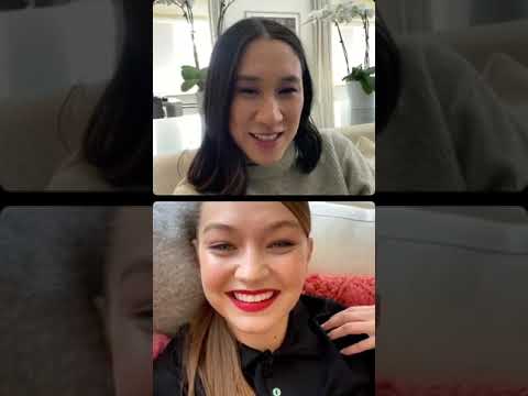 Gigi Hadid Instagram Live w/ Vogue | 10 Sept 2021