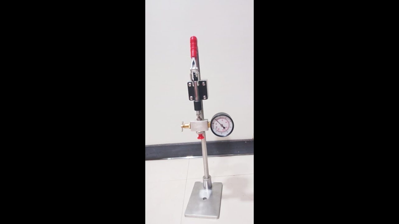 Gas volume Tester ( Co2 Measuring Device) - YouTube