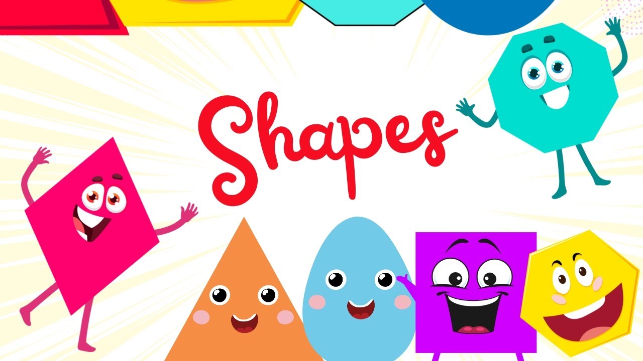 Shapes name|Shapes song for preschool|Learn shapes name in English ...