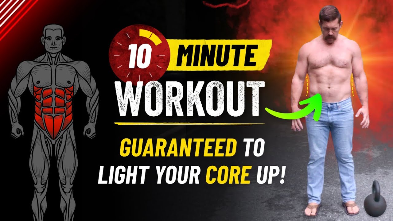 Full Body Single Kettlebell Man Maker Workout Hits Core HARD! | Coach ...