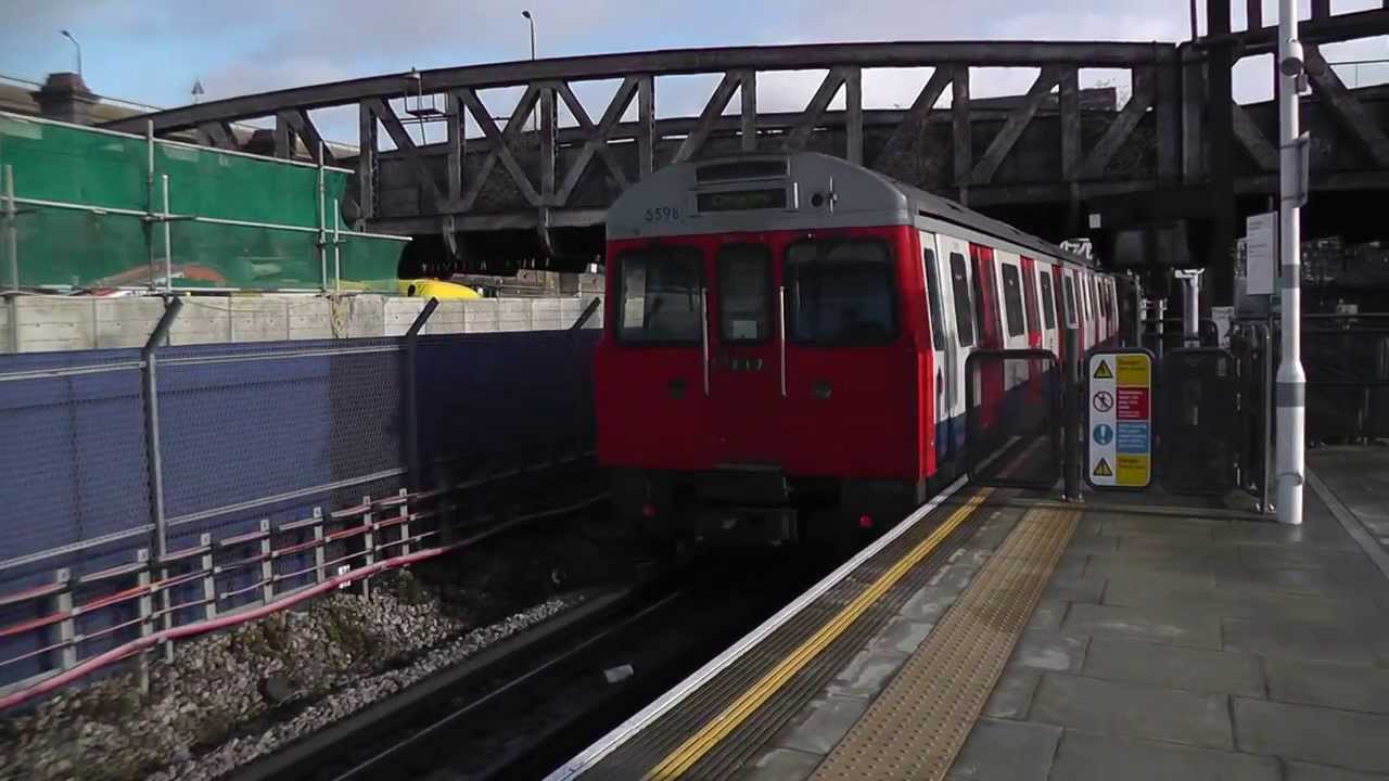 (HD) London Underground C Stock 5565 Departs Royal Oak - 24/1/14 - YouTube