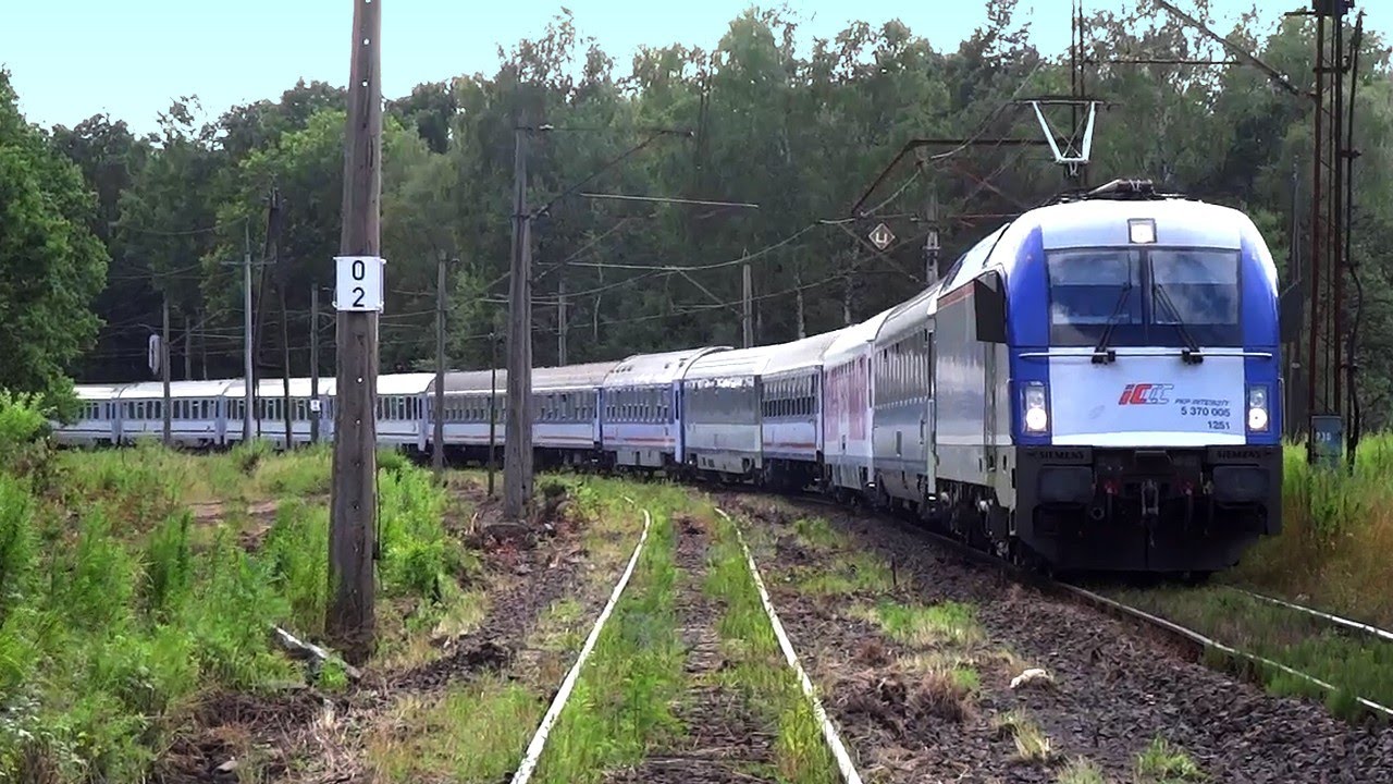 Objazdowe pociągi EIC Polonia, Praha i Sobieski na niecodziennych ...