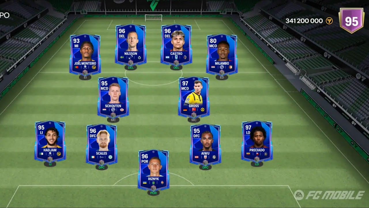 ¡El Mejor Full Champion Team 1 en FC Mobile! Dominando Cara VS Cara ...