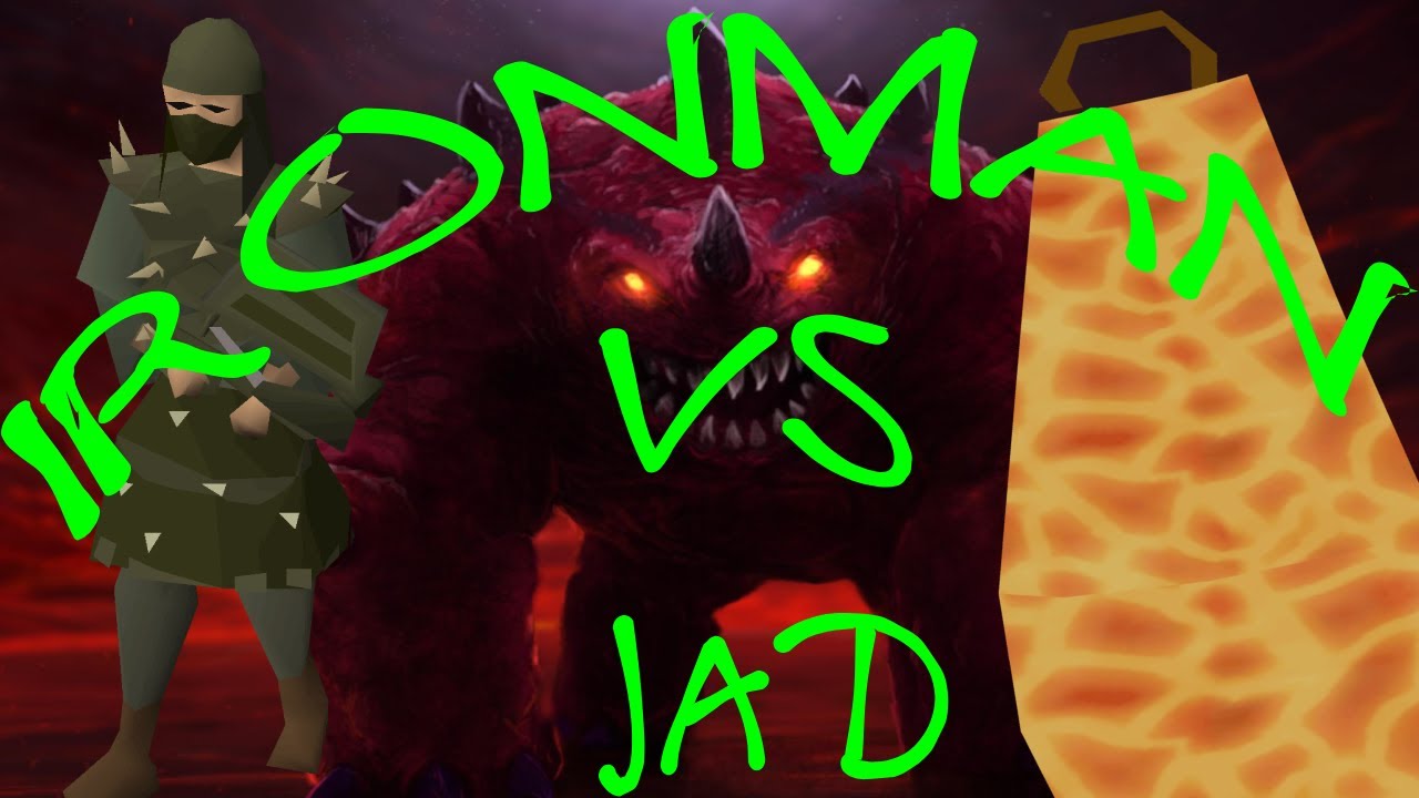 Ironman vs JAD – Full Fight & Fire Cape Achievement! [OSRS] - YouTube