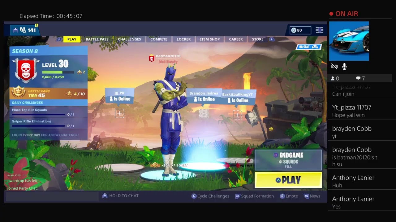 Fortnight open lobby - YouTube