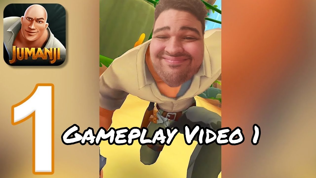 Me Playing Jumanji Epic Run Gameplay Video 1 - YouTube