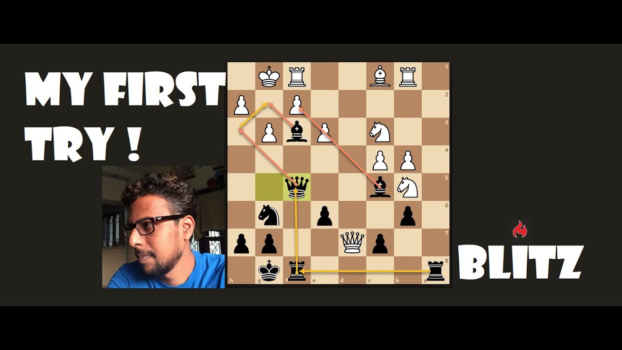 My first try | Blitz games | RRB | Ccachess - YouTube