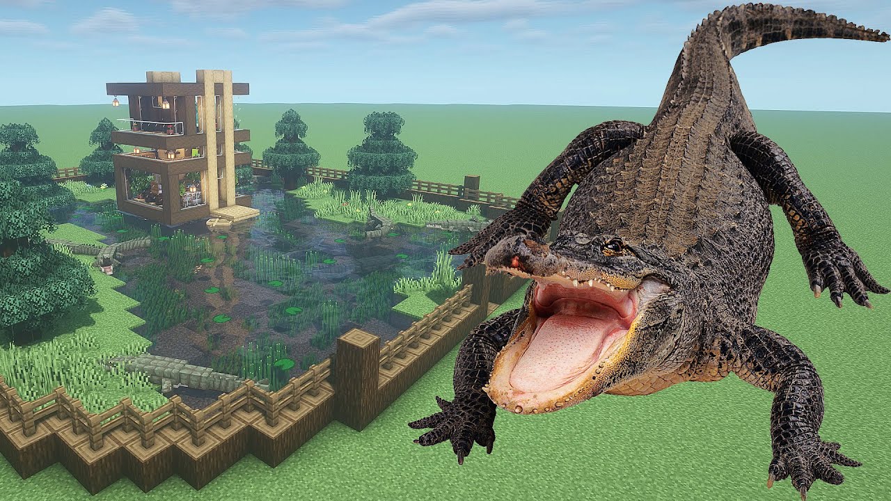 Minecraft Alligator Farm