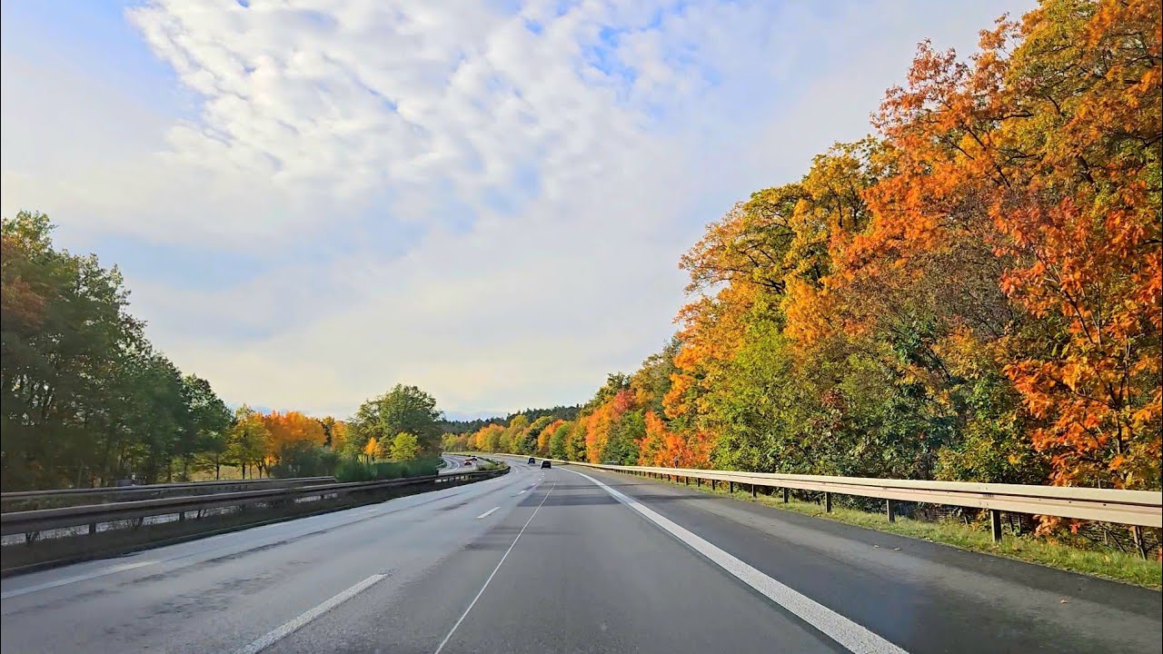 4k Driving in Germany 🇩🇪 | From Berlin to Dresden | Autobahn 13 ...