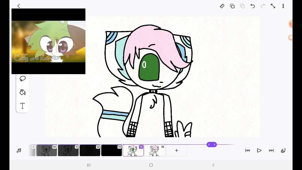 Pause oc challenge from Catty and Rosie!! |Fox| - YouTube