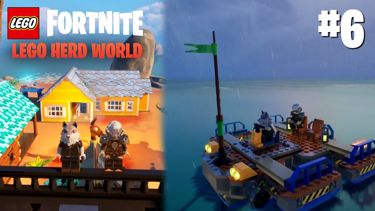 FINALIZAMOS LAS ALDEAS Y BORDE DEL MAPA 🏡 // Lego Fortnite - Gameplay ...