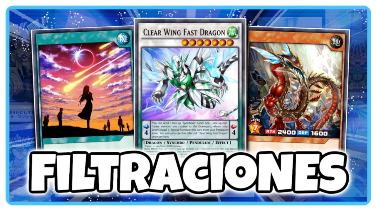 FILTRACIONES!! Clear Wing Fast Dragon GRATIS!? y Mas Insectos!! | Yu-Gi ...