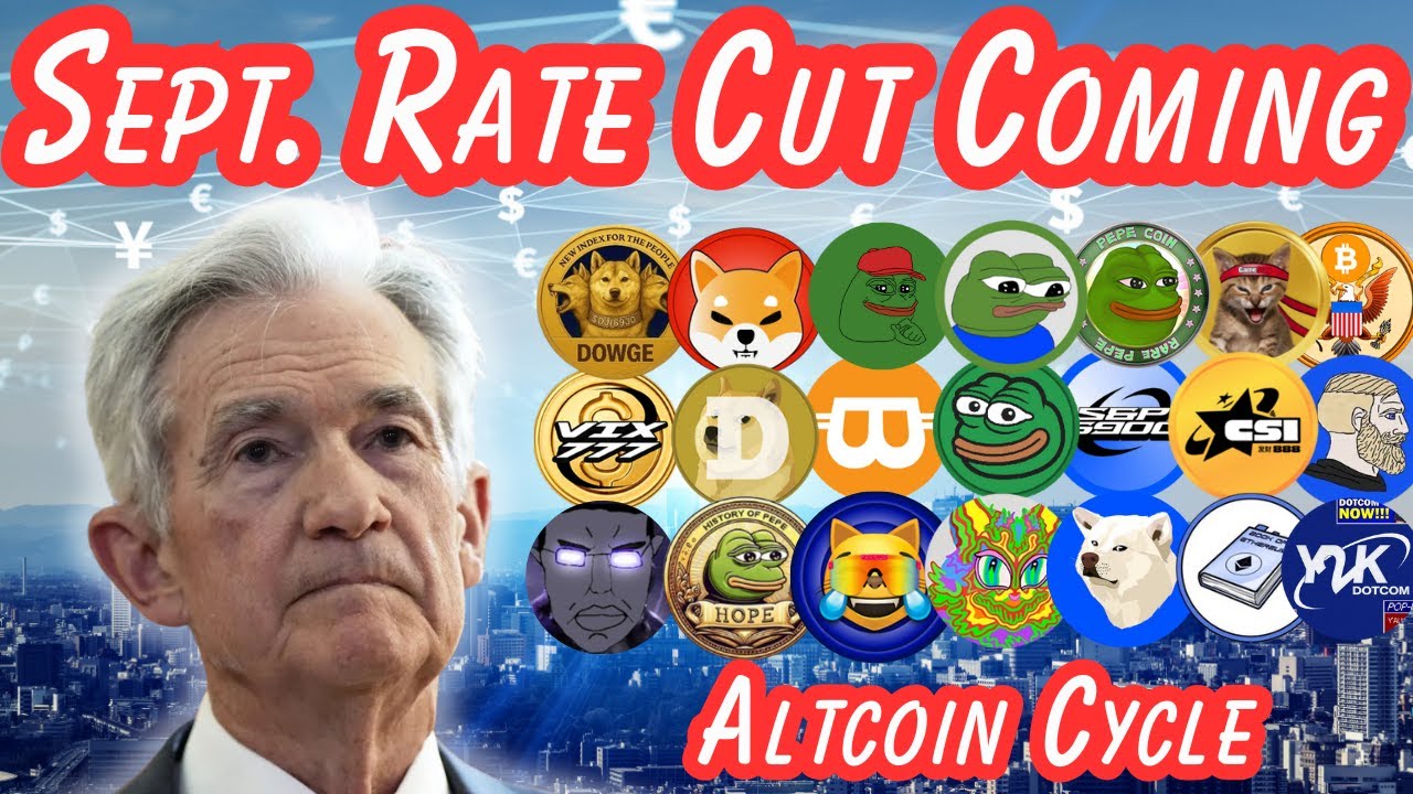 *BOOM* Powell signals September rate cut, memes will skyrocket - YouTube
