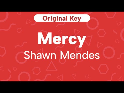Karaoke Mercy - Shawn Mendes | Original Key (Cover with Backing Vocals)