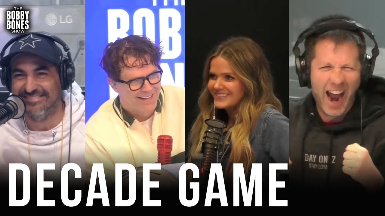 Bobby Bones Show Competes in Define The Decade Game - YouTube