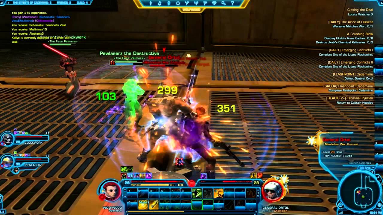 Star Wars: The Old Republic: Cademimu Final Boss Guide - YouTube