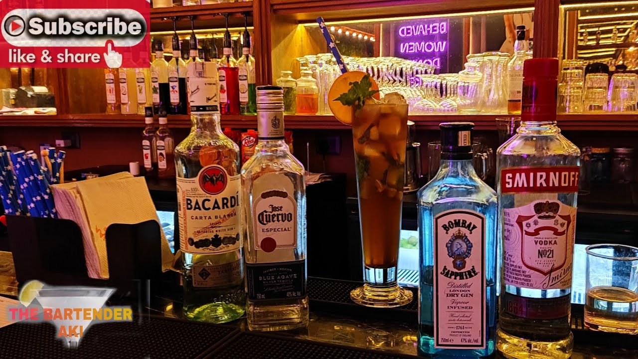 LIIT || Long island ice tea || Classic cocktail - YouTube