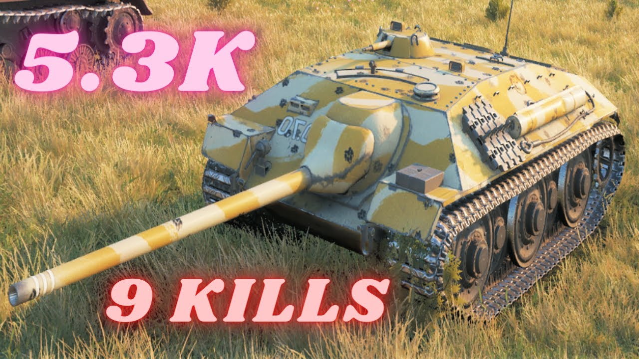 E 25 5.3K Damage 9 Kills World of Tanks ,WOT - YouTube