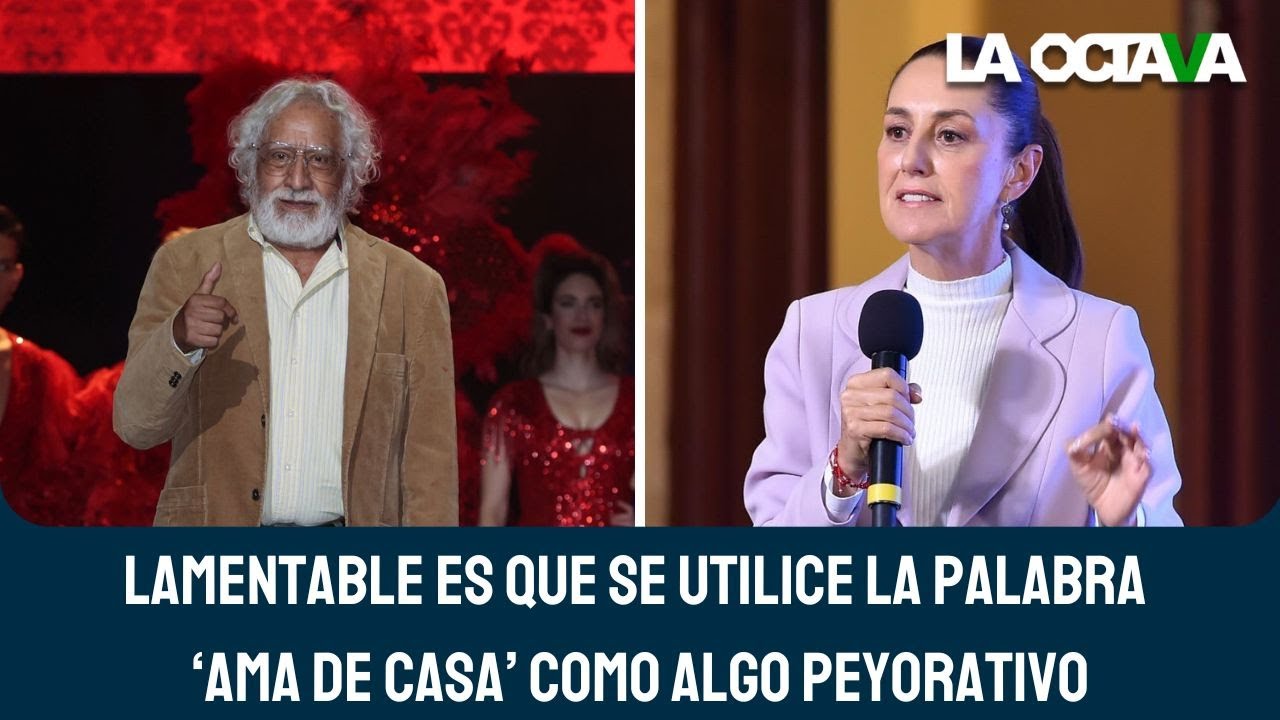 SOY AMA DE CASA CON ORGULLO: SHEINBAUM a RAFAEL INCLÁN - YouTube
