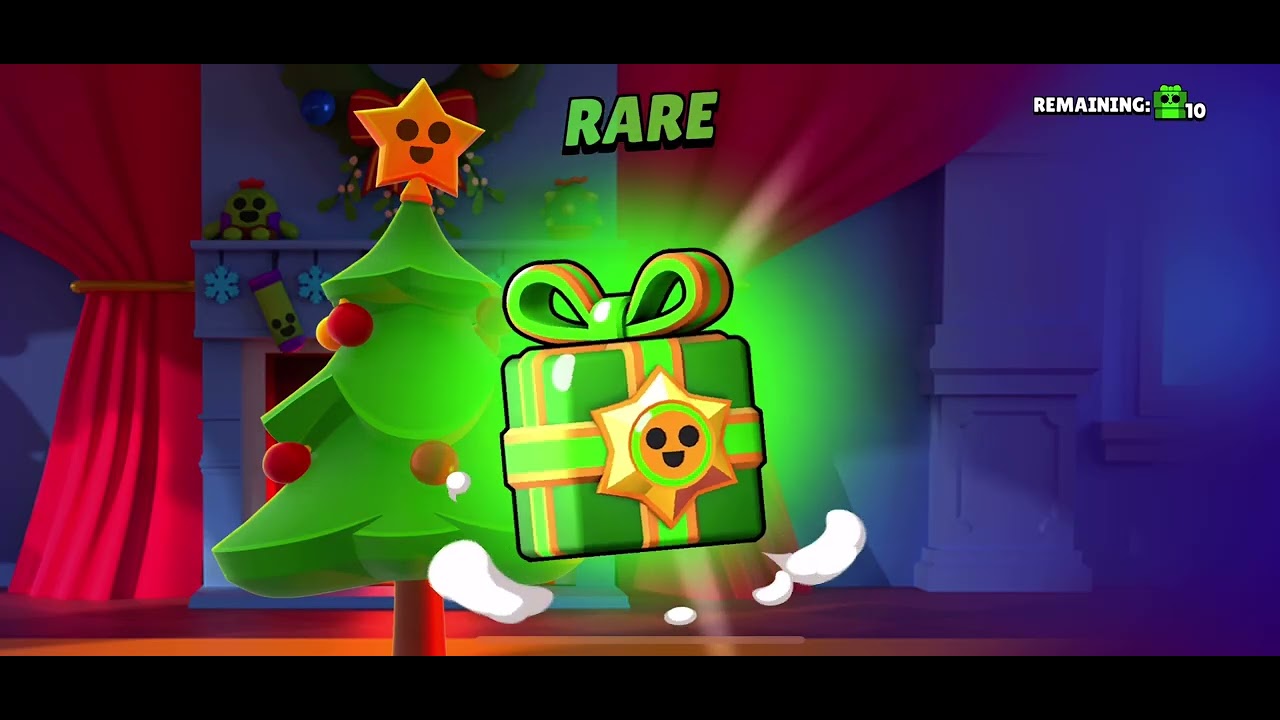 Brawl Stars Mega Tree Opening - YouTube