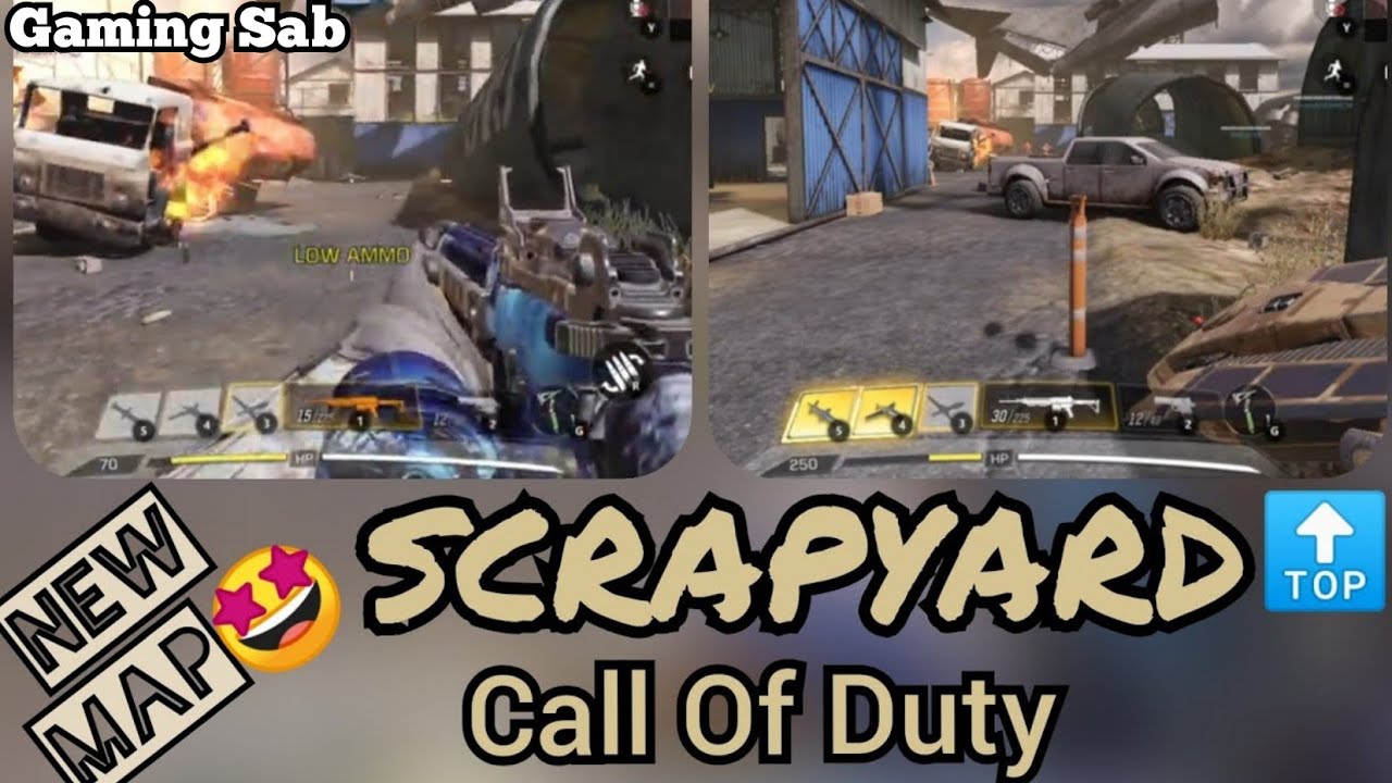 New Map- Scrapyard | Call of duty Mobile(Codm) Game Play | new updates ...