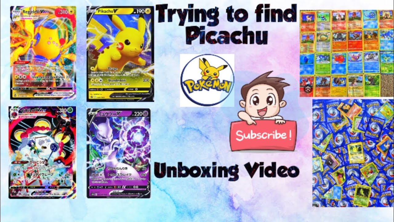 Finding Pickachu Card in Packs 🤑😍 - YouTube
