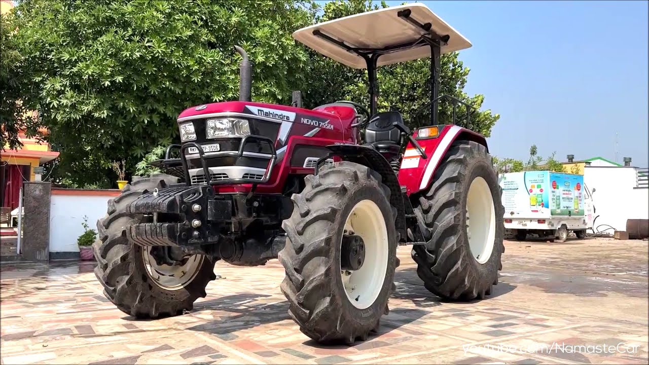 Mahindra Novo 755 DI PP 4WD V1- ₹15 lakh | Real-life review - YouTube