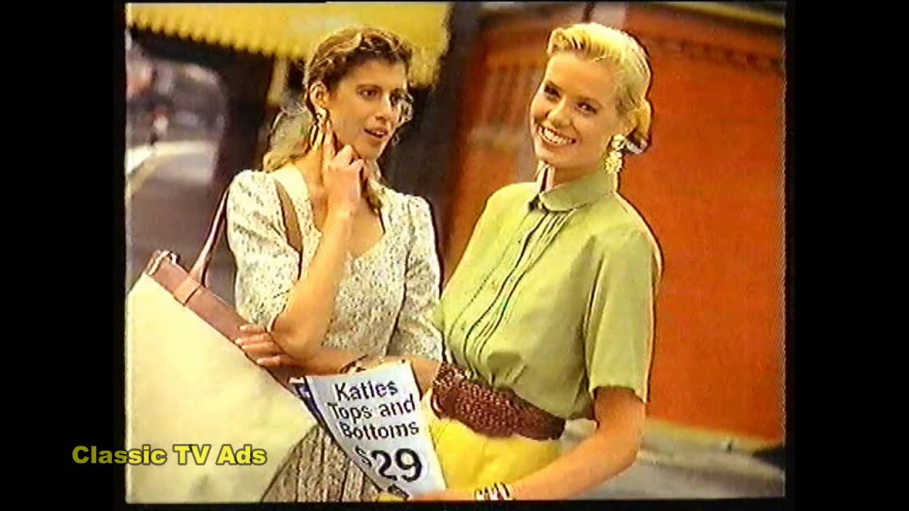 1990 Katies Clothing Commercial - YouTube