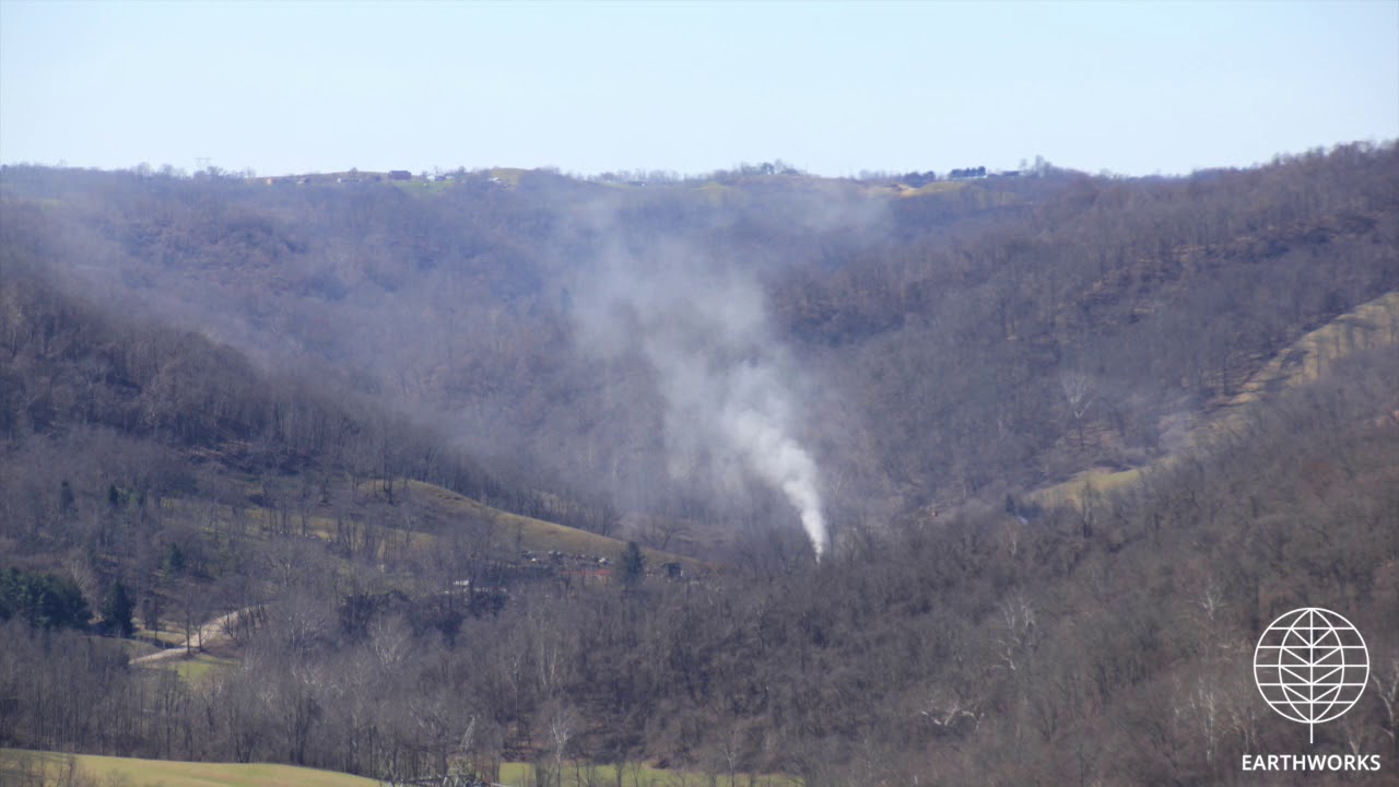 XTO Methane Disaster near Powhatan Point, OH - YouTube