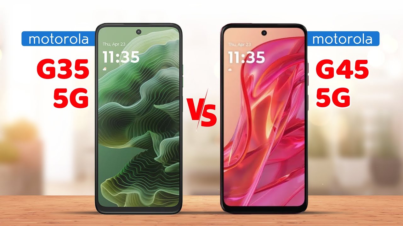 Motorola Moto G35 5G vs Motorola Moto G45 5G Specification Comparison ...