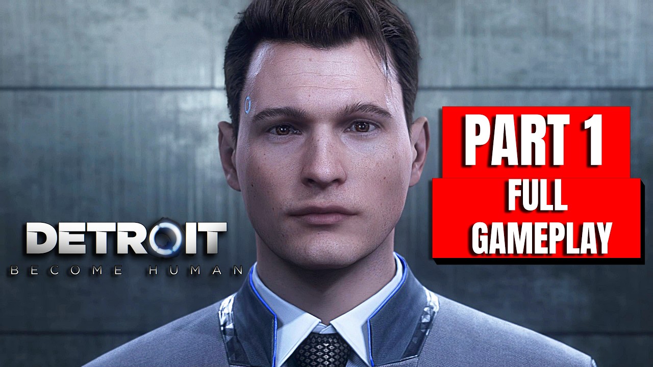 DETROIT: BECOME HUMAN Part 1 Full Gameplay/Walkthrough【4K 60FPS RTX ...