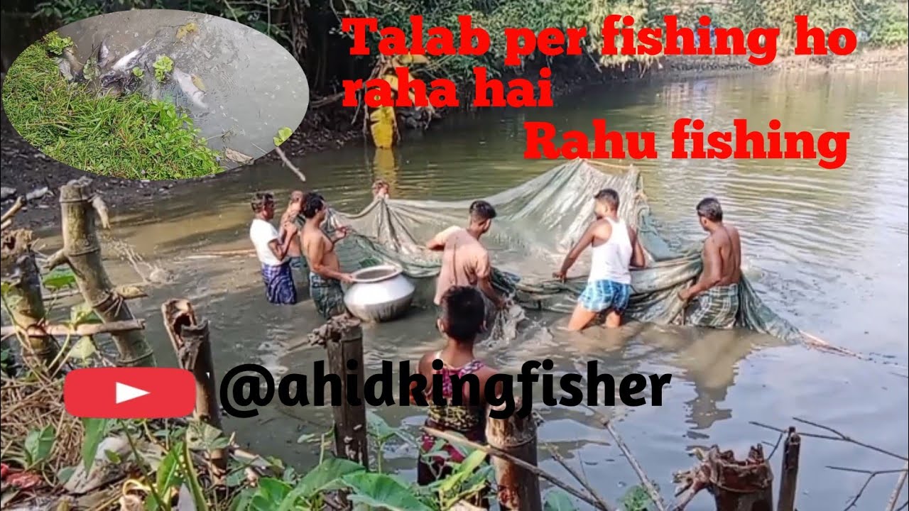 Talab per fishing ho raha hai amazing fishing video - YouTube