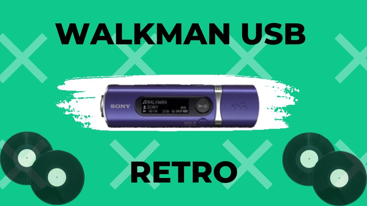 Sony Walkman USB B105F - Dispositivo Retro - YouTube