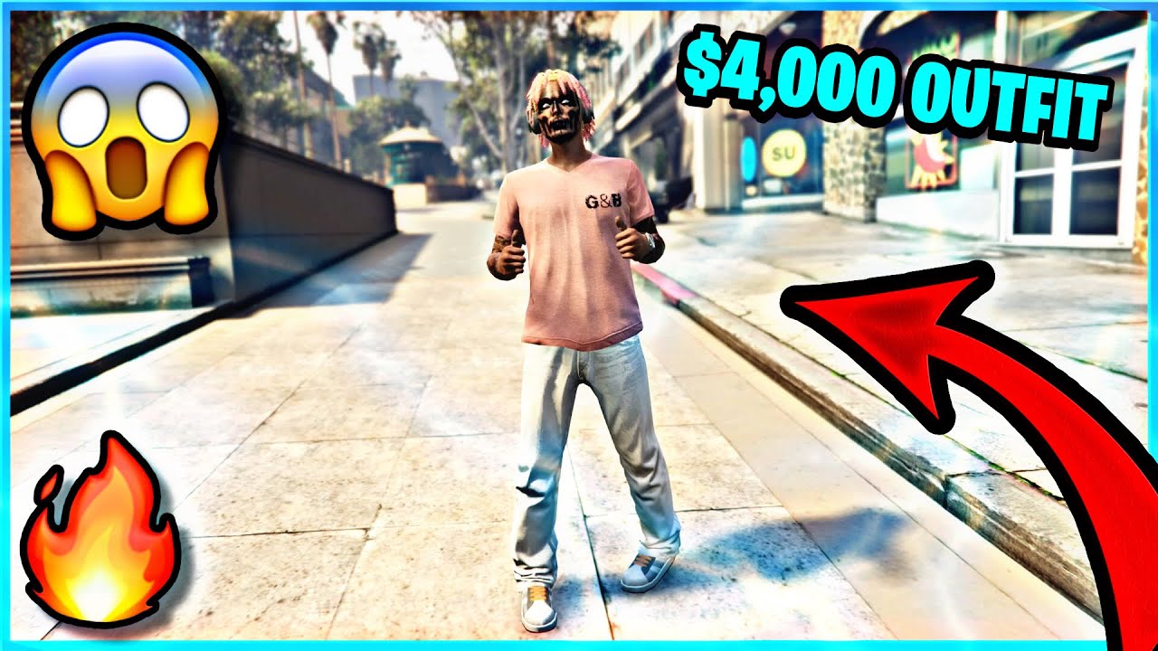 making a DRIPPY OUTFIT under $4,000 in GTA V Online! - YouTube