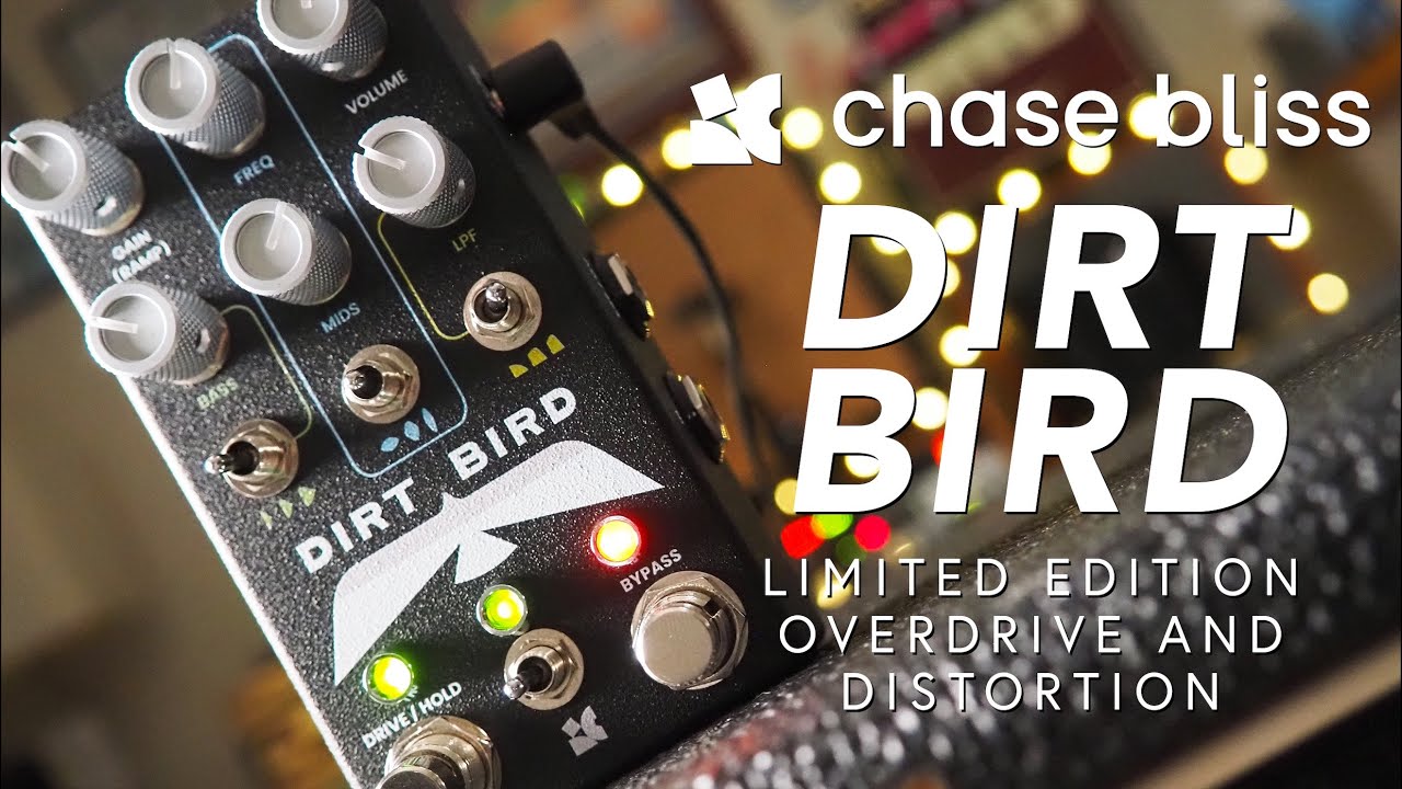 Is the Hype Real? Chase Bliss Dirt Bird Limited Edition Overdrive Distortion - YouTube