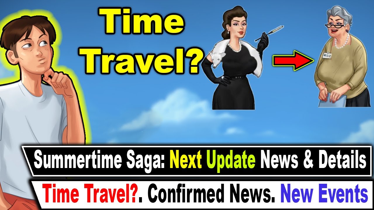 Summertime Saga: Roz Time Travel Update - YouTube