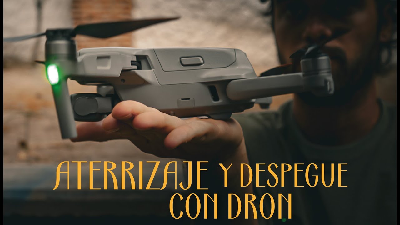 Aprende a DESPEGAR y ATERRIZAR tu DRON donde quiera que estes. - YouTube