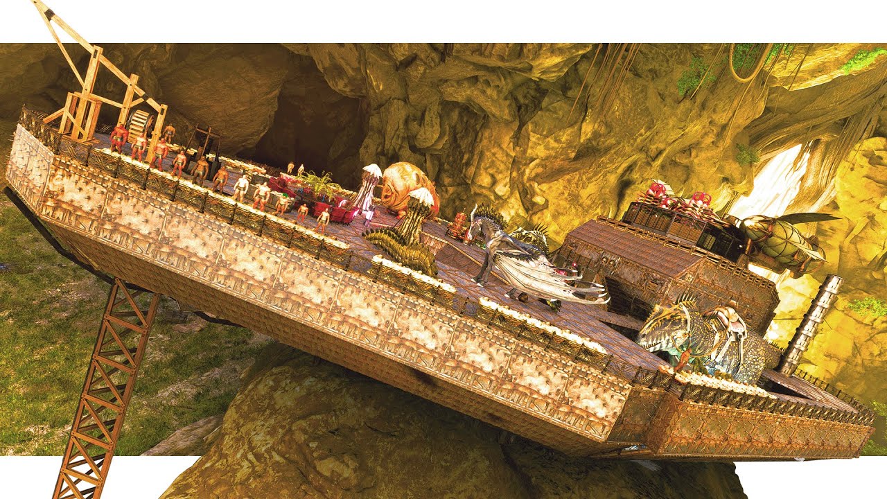 We Built a Marooned Boat Base - YouTube