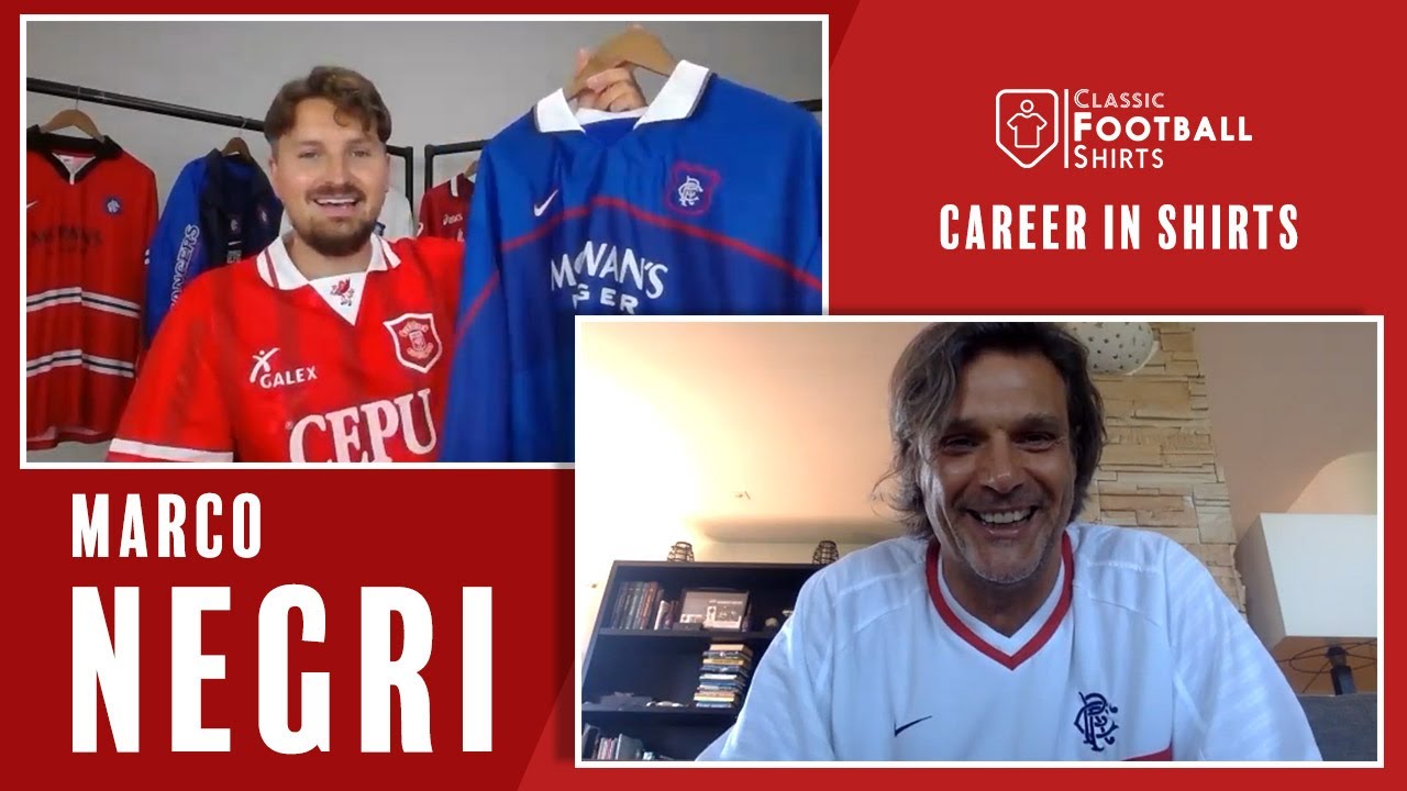 Marco Negri | Career in Shirts - YouTube