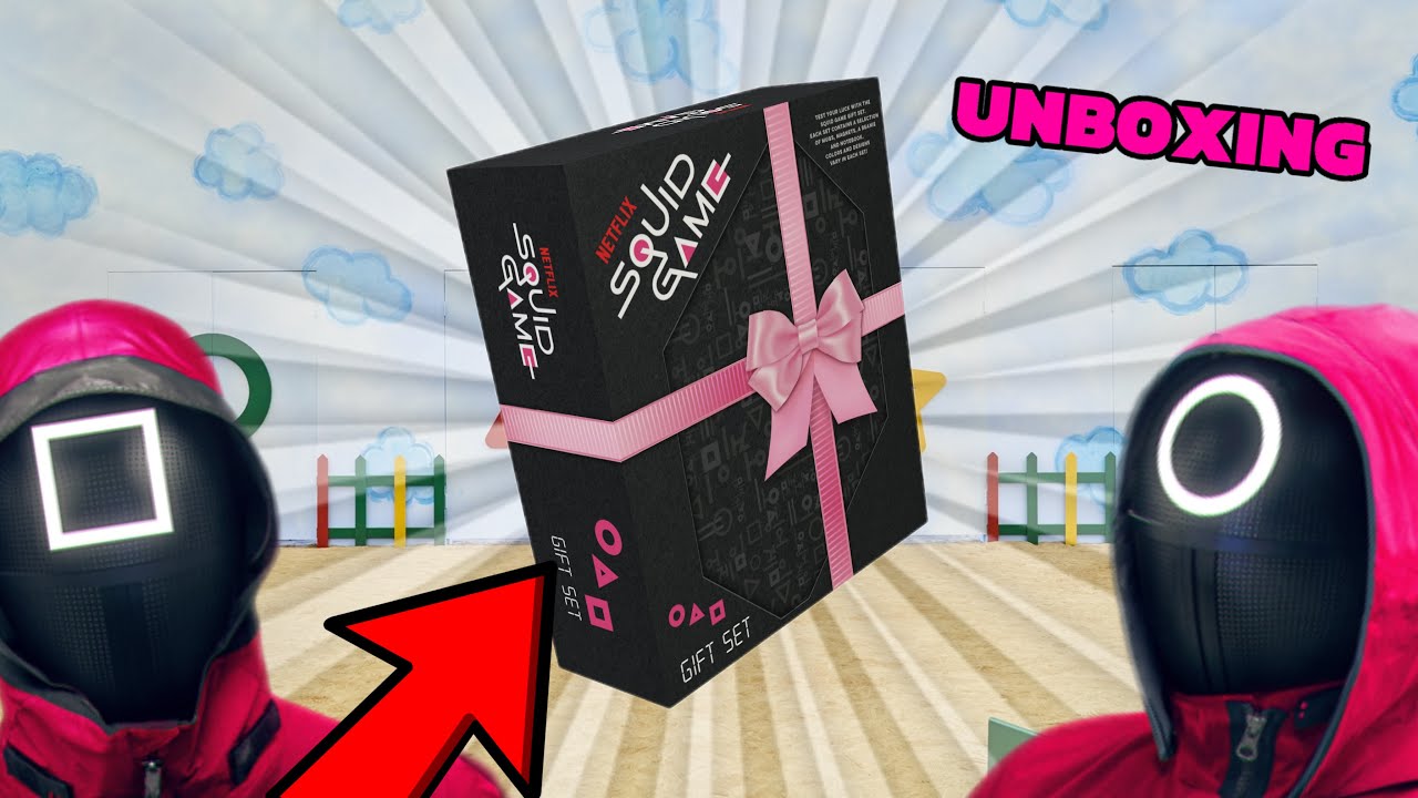 Unboxing Squid Game Package with Games 📦 - YouTube