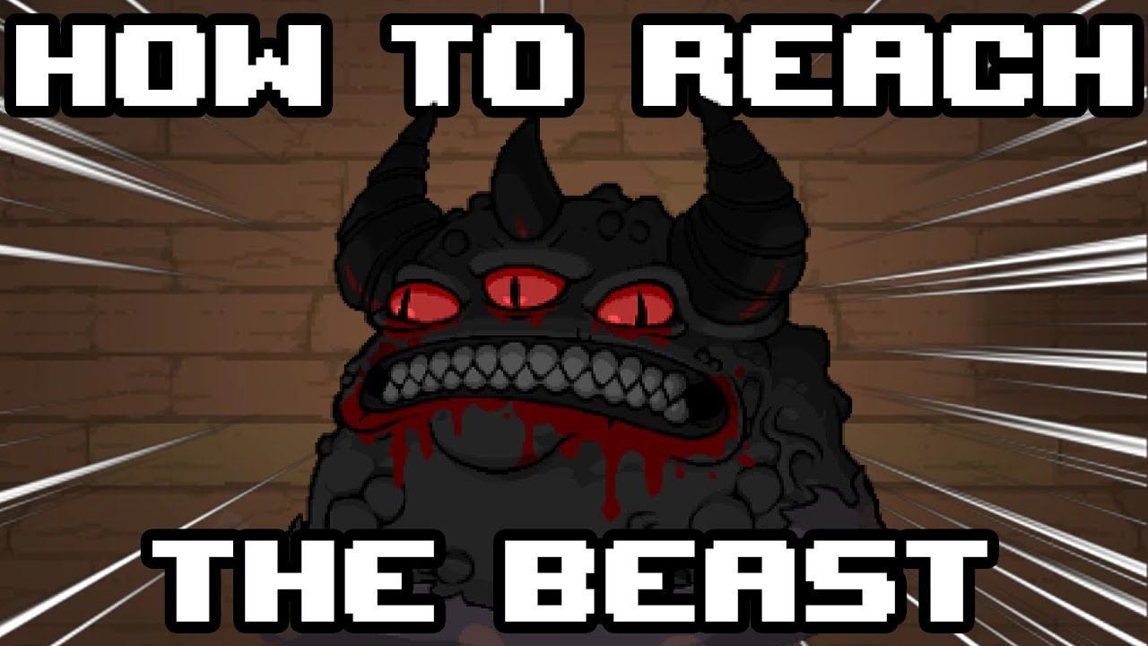 How To Reach THE BEAST In The Binding Of Isaac! - YouTube